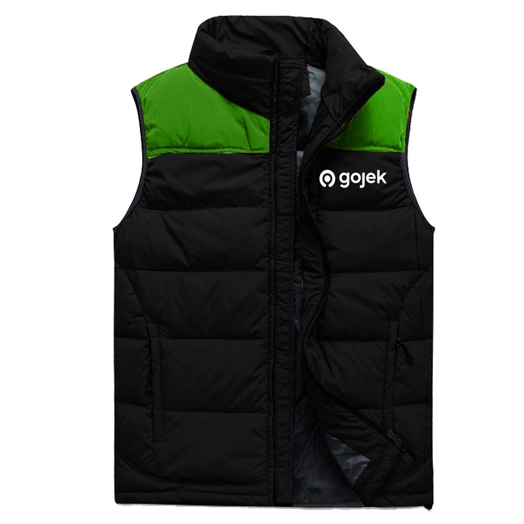 Jual Jaket Rompi motor Gojek terbaru 2021 tebal taslan waterproof good ...