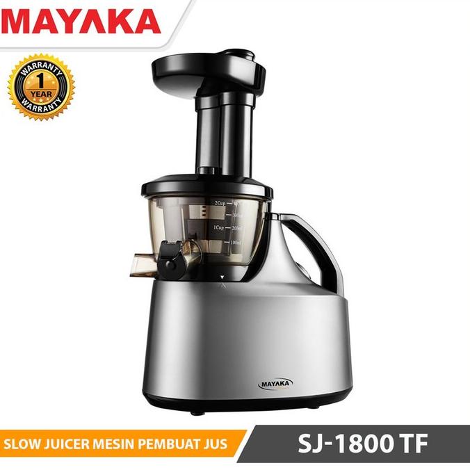Jual MAYAKA SJ-1800 TF SLOW JUICER MESIN PEMBUAT JUS FDG4645DF | Shopee ...