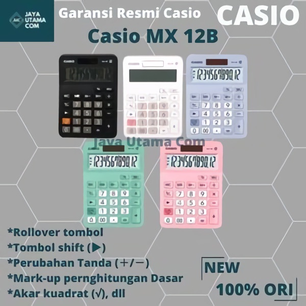 Jual Kalkulator Casio MX 12B Original | Shopee Indonesia