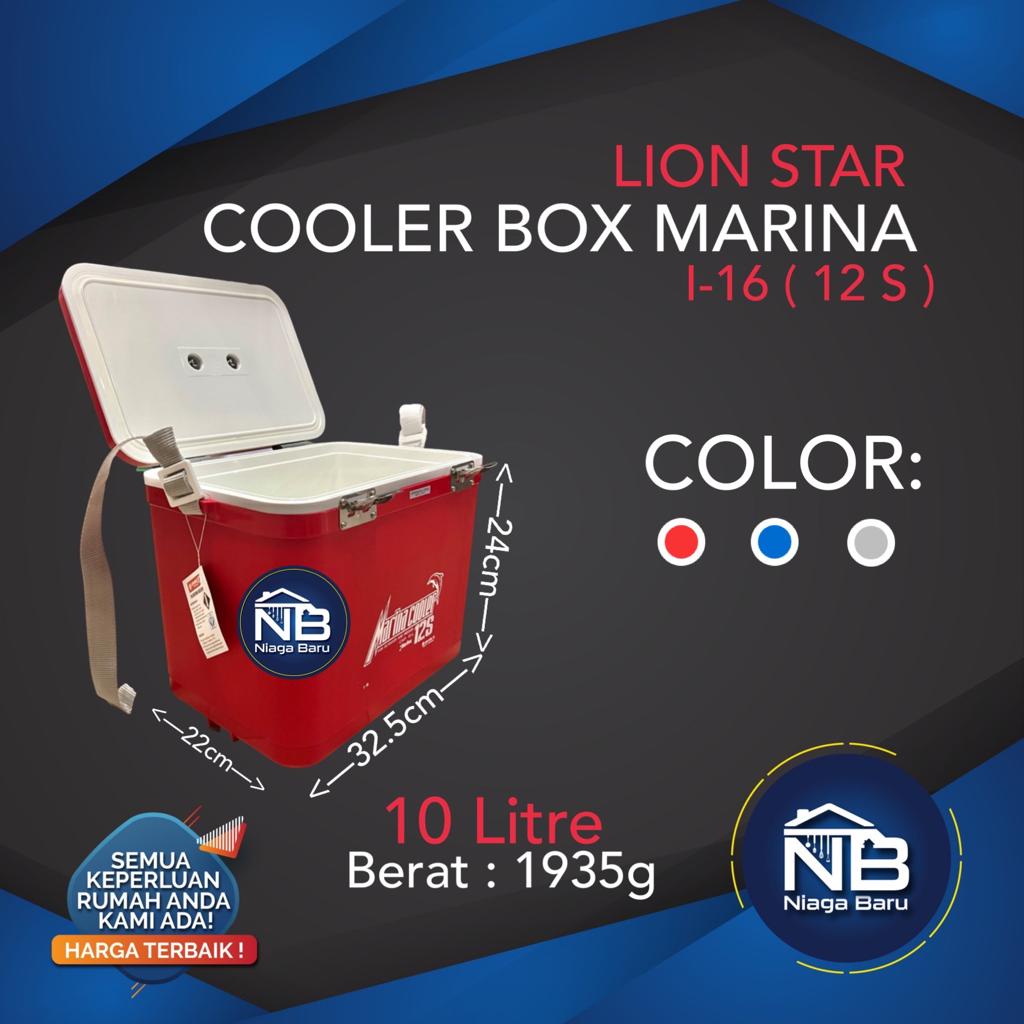 Jual Marina Cooler Box 12s 10Liter LION STAR | Shopee Indonesia