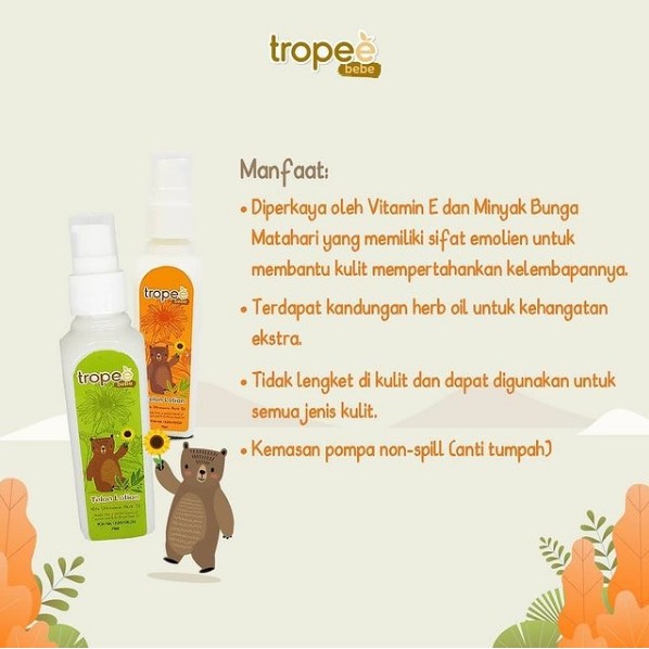 Jual timepubs TELON CREAM TROPEE BEBE TELON LOTION 70 ML | Shopee Indonesia