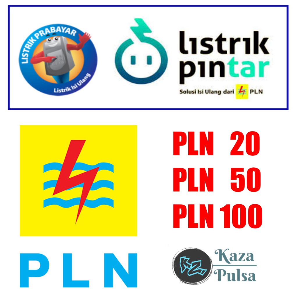 Jual Token PLN Listrik Pulsa 20 50 100 | Shopee Indonesia
