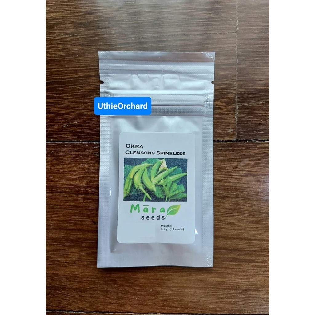 Jual Mara Seeds - Okra Clemsons Spineless (15 seeds) | Shopee Indonesia