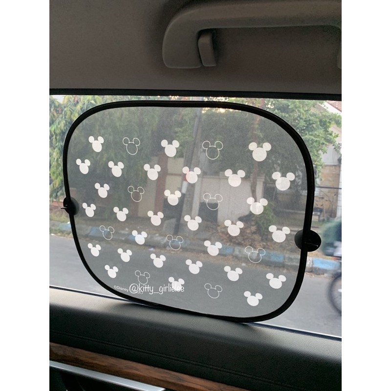 Jual mickey mouse winnie the pooh car sunshade isi 2pc | Shopee Indonesia