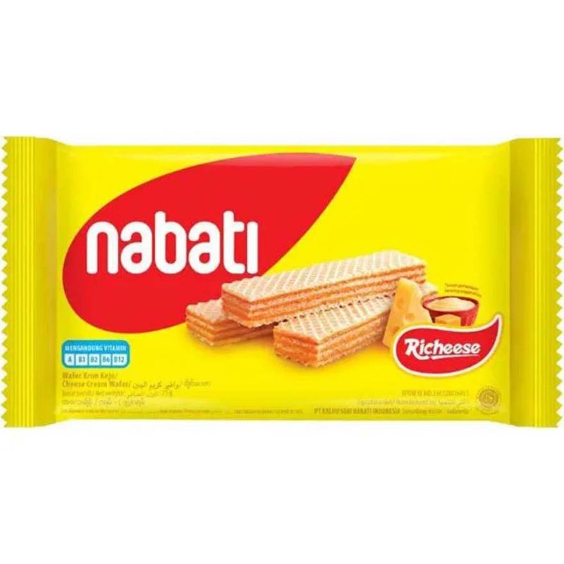 Jual Richeese Wafer Nabati 75gr Keju | Shopee Indonesia