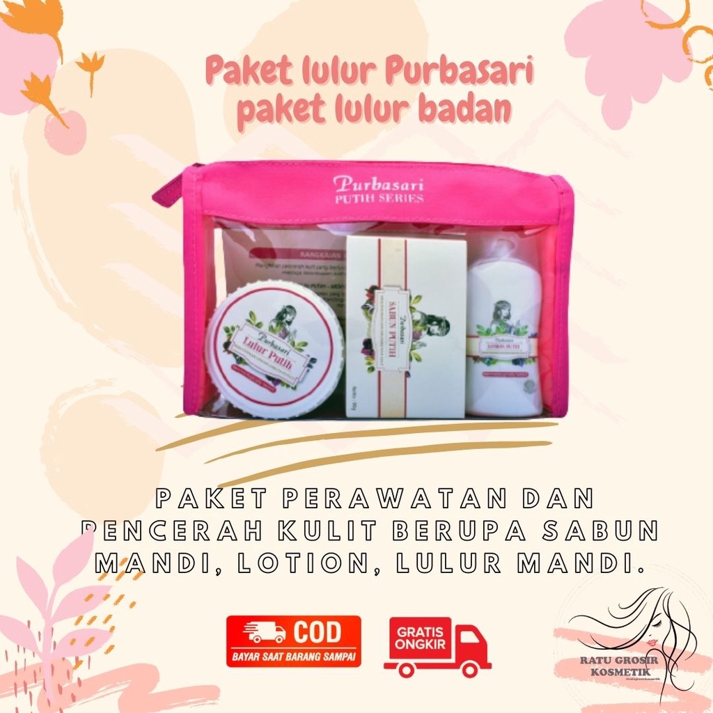 Jual LULUR PEMUTIH BADAN purbasari LULUR BADAN lulur purbasari ...