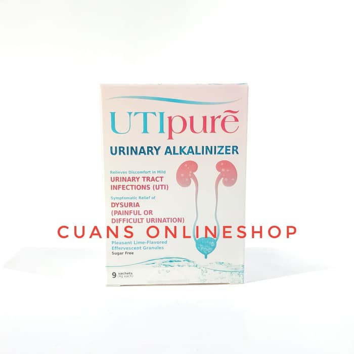 Jual Utipure Urinary Alkalinizer Box 9 Sachets Obat Saluran Kemih ...
