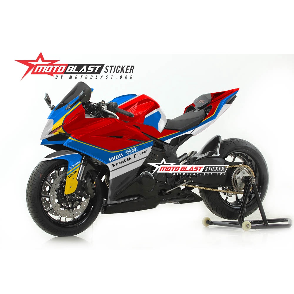 Jual Decal Sticker Motor - CBR250RR Retro HRC-Fullbody Motoblast ...