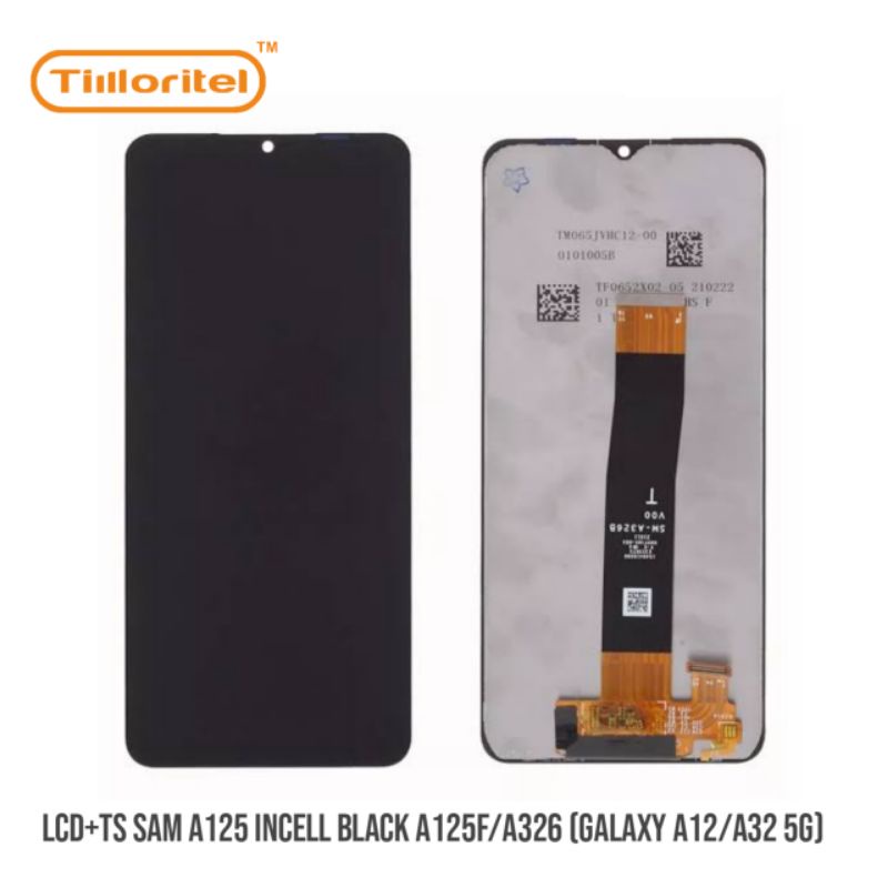 Jual LCD+TS SAM A125 INCELL BLACK A125F/A326 (GALAXY A12 / A32 5G ...