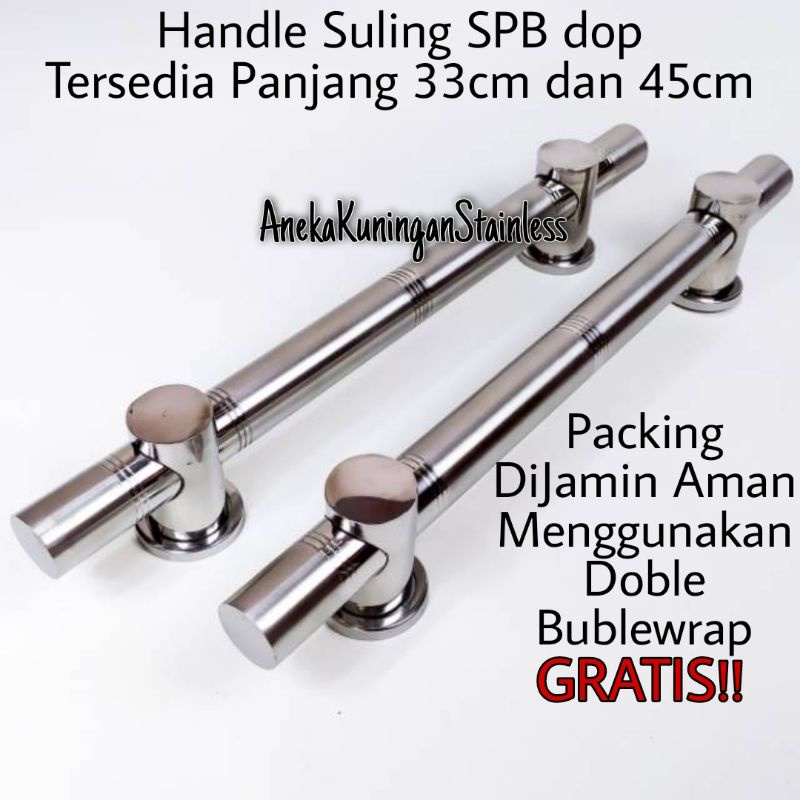 Jual Handle Pintu Rumah stainless Model Suling SPB Gagang Tarikan pintu ...