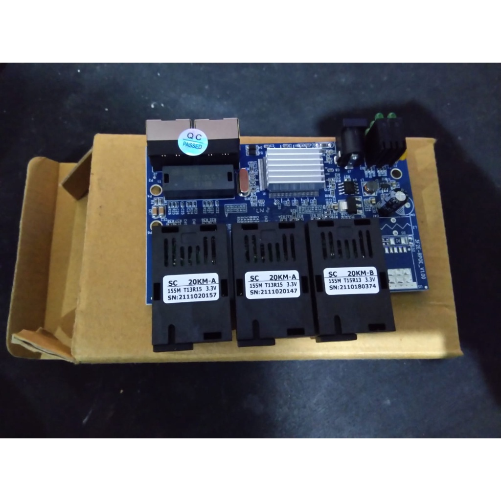 Jual Media Converter Realtek 3F2E Support POE Board Only | Shopee Indonesia
