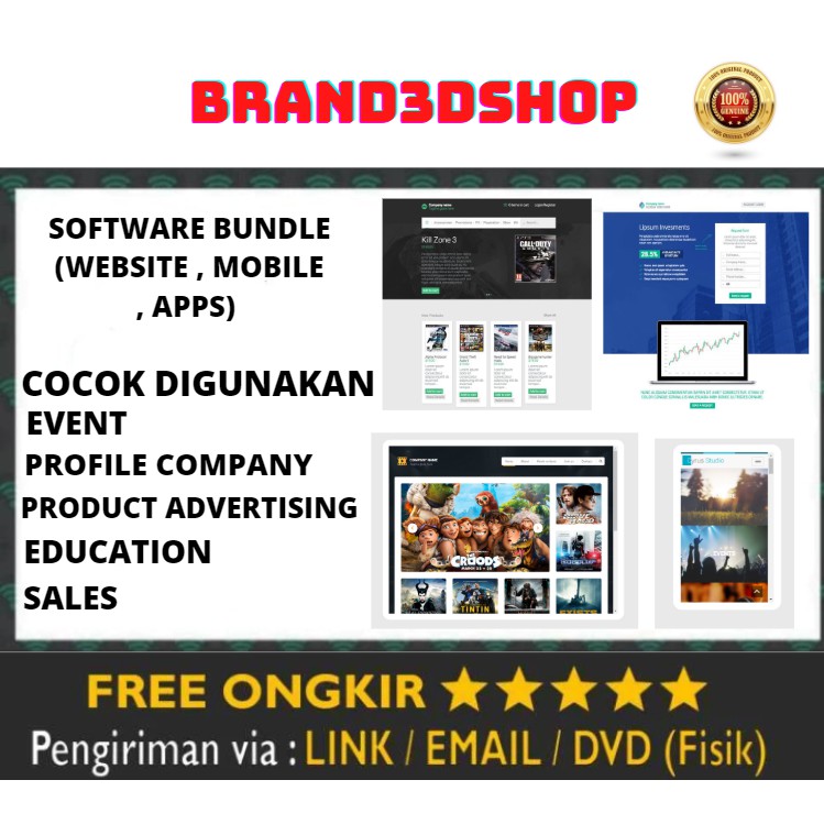 Jual Jual Website / Aplikasi Murah Bundle (Bisa Digunakan Versi Website ...