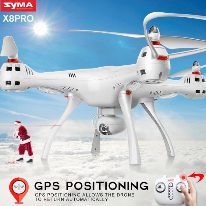 Jual Syma X8PRO X8 PRO Wifi FPV Drone GPS Auto Return | Shopee Indonesia