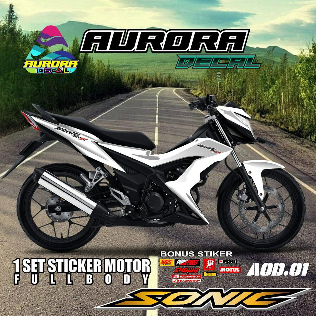 Jual Decal Dekal Sticker Stiker Striping FULLBODY HONDA SONIC 150R ...