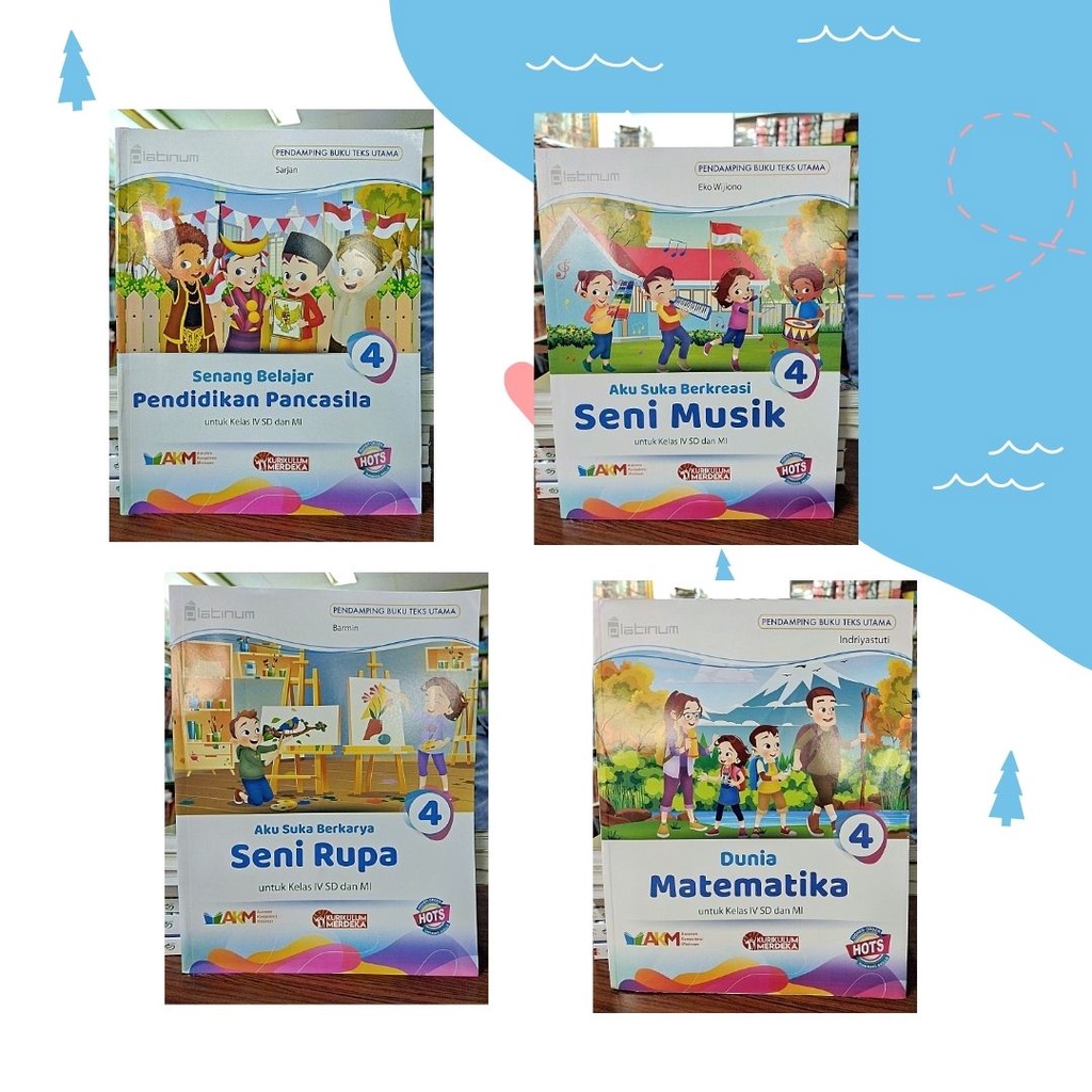 Jual Buku Paket SD Kelas 4 Kurikulum Merdeka - Platinum | Shopee Indonesia