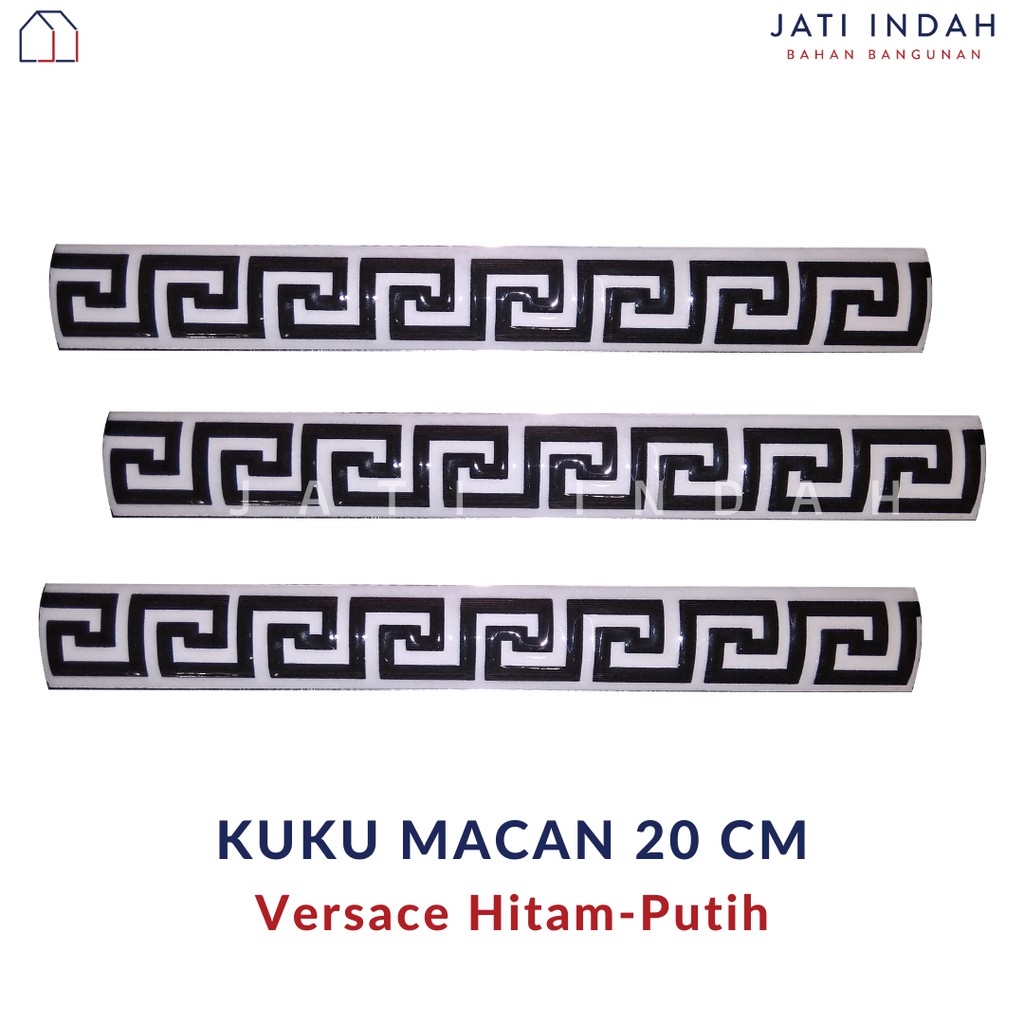 Jual Kuku Macan 20 cm Motif Versa / Bon-bon Lis Pinggiran Keramik | Shopee Indonesia