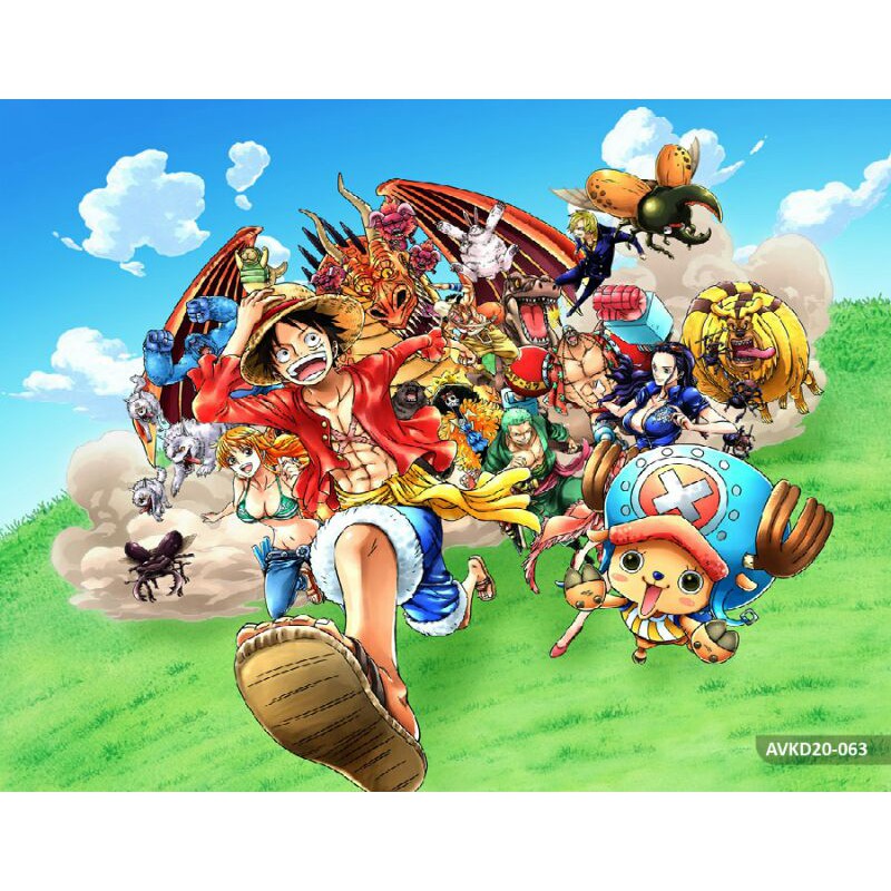 Jual Wallpaper Dinding Anime One Piece 3D | Wallpaper Motif Anime One ...