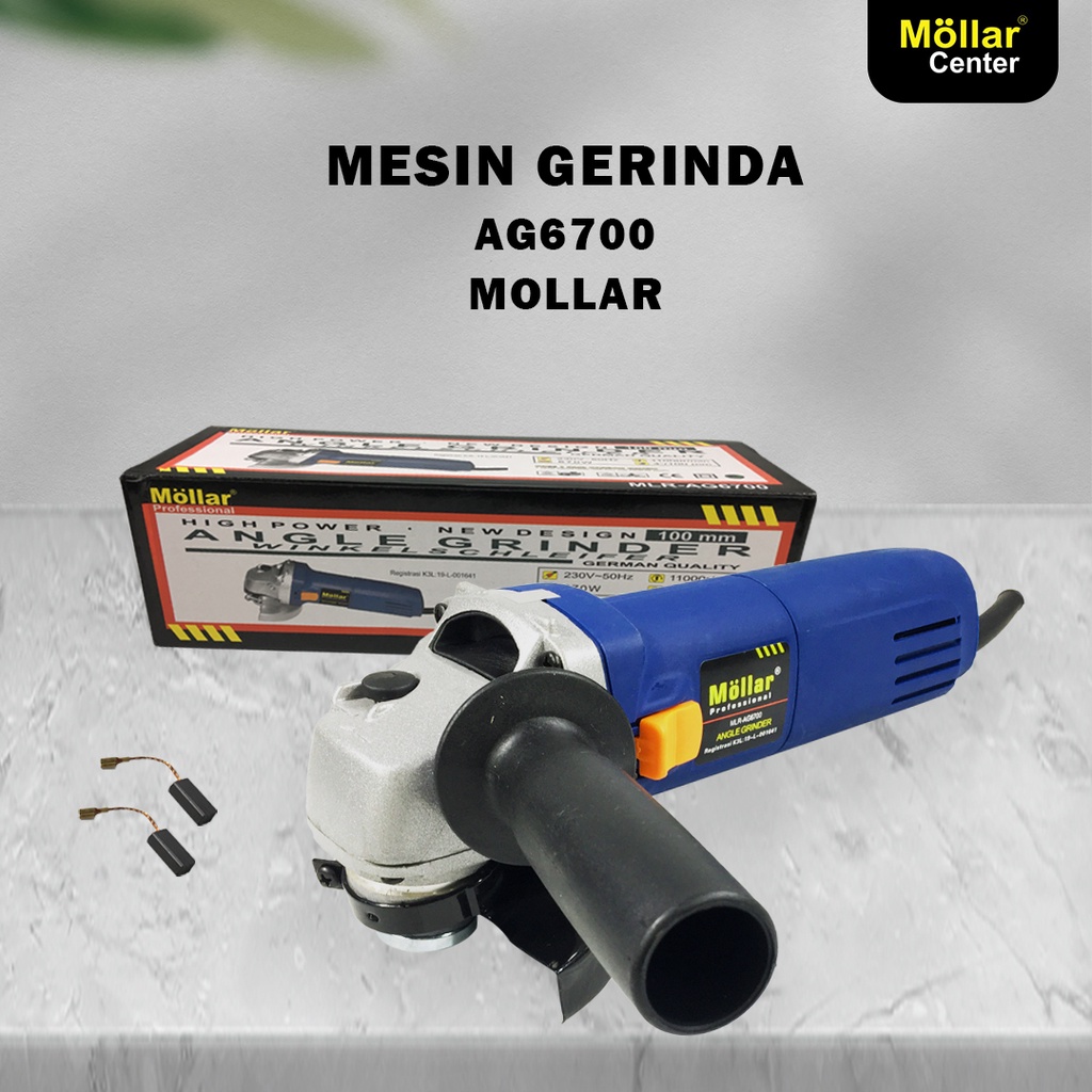 Jual Mollar AG6700 Mesin Gerinda Listrik Gurinda Tangan - Mesin Slep ...