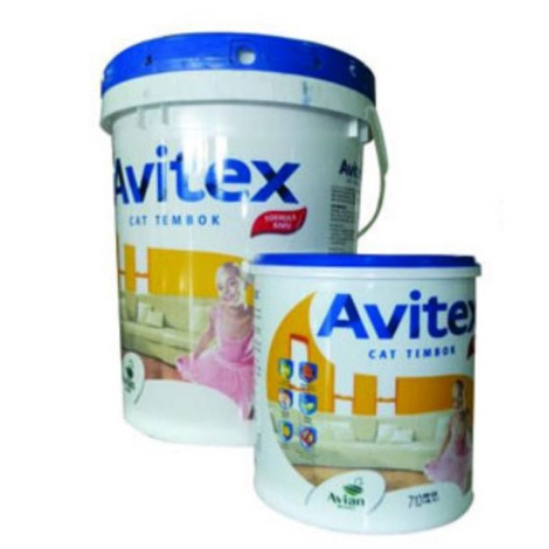 Jual Cat tembok Acrylic emulsion AVITEX | Shopee Indonesia