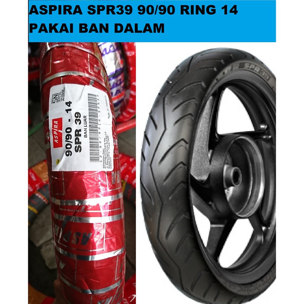 Jual Aspira SPR39 90/90 14 ban standar motor matic beat street vario fi ...