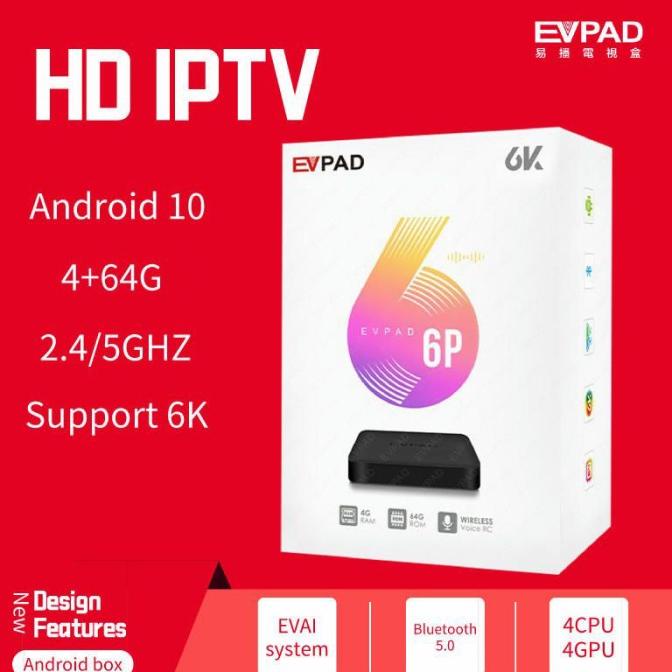 Jual EVPAD 6P 6K 4GB/64GB Android TV box | Shopee Indonesia