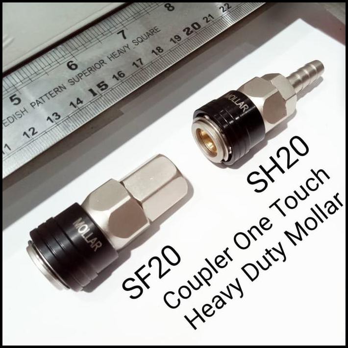 Jual Mollar One Touch Quick Coupler SF20 - SH20 - Sambungan Kopel ...