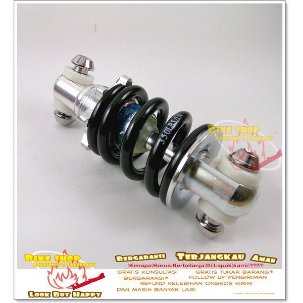 Jual S 4 Rear shock / shockbreaker / Suspension Belakang Sepeda 10 cm ...