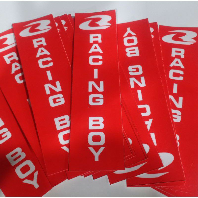 Jual sticker racing boy rcb shock depan | Shopee Indonesia