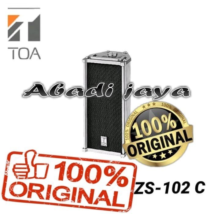 Jual Speaker Colum Toa ZS 102 C( ORIGINAL ) toa zs102c zs102 c zs 102c | Shopee Indonesia