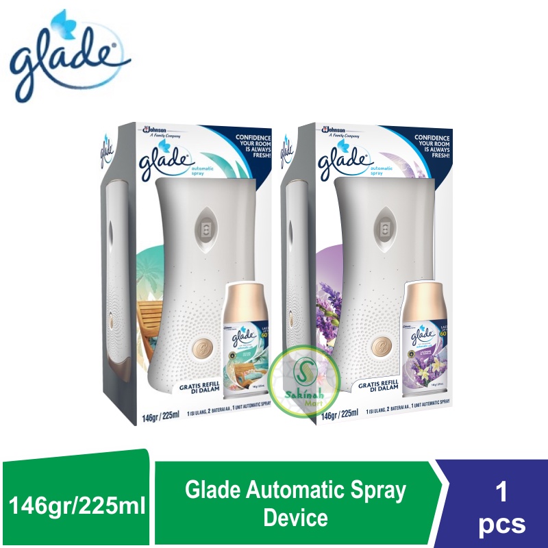 Jual Glade alat Automatic Spray Pengharum Ruangan 225ml | Shopee Indonesia
