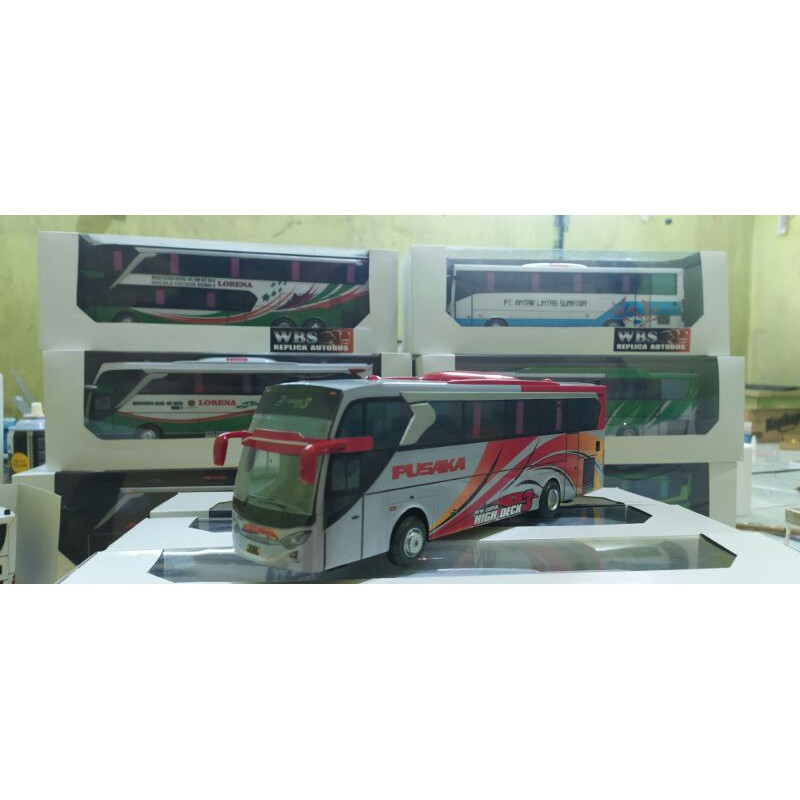 Jual Miniatur Bis PO Pusaka Grup | Shopee Indonesia