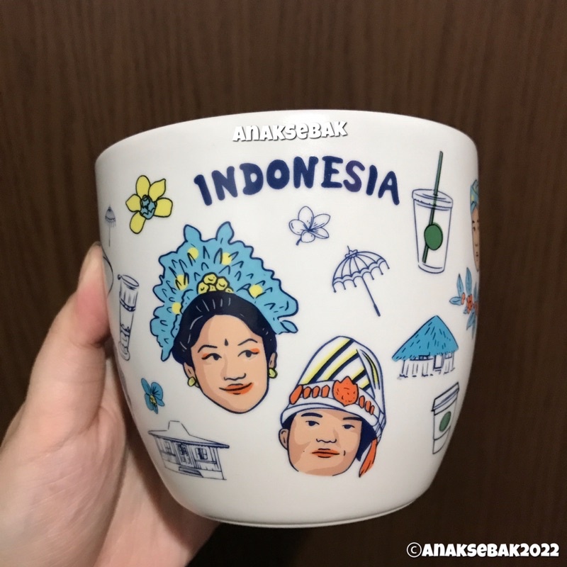 Jual Starbucks Mug People 15oz Beauty Of Indonesia 2022 Edition ...