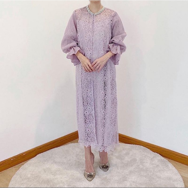 Jual HANYA PENYEWAAN Jeyna Outer in Lilac by Kina Atelier (Inner ... Jual HANYA PENYEWAAN Jeyna Outer in Lilac by Kina Atelier (Inner ...