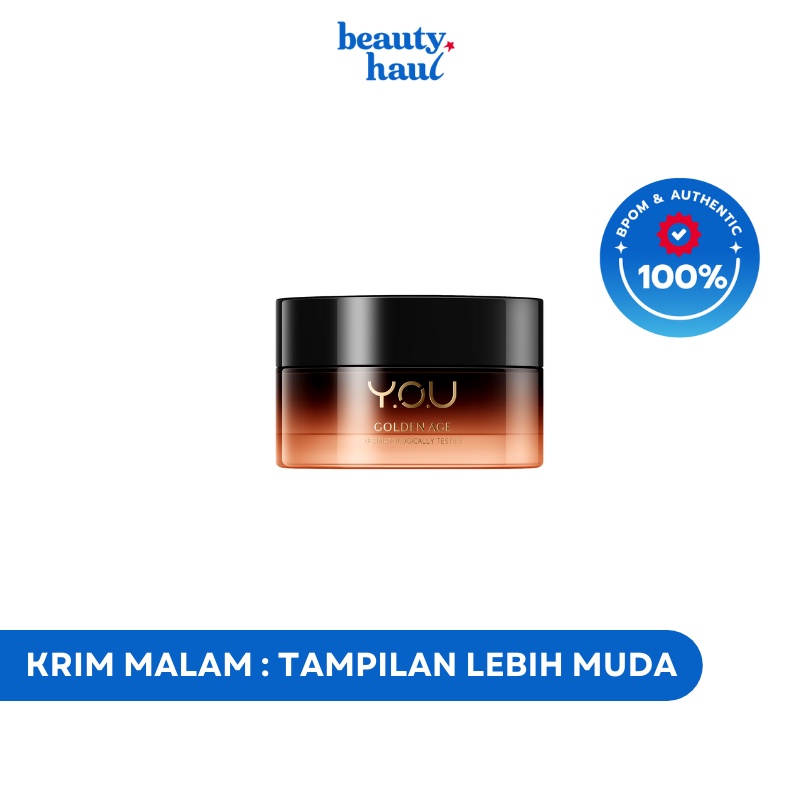 Jual YOU BEAUTY Golden Age Revitalizing Night Cream | Shopee Indonesia