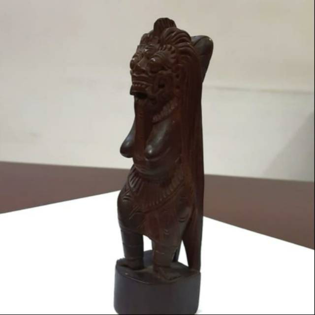 Jual Patung Kayu Bali Leak Betina Khas BALI Ukiran Detail Kayu UTUH ...