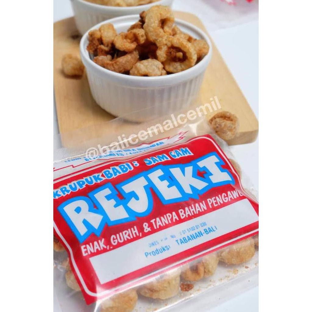 Jual Open Ds] Kerupuk Babi Sam Cam Rejeki 70 Gr | Shopee Indonesia