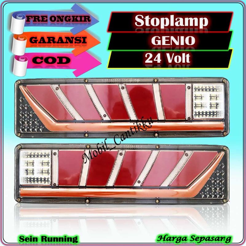 Jual Lampu Variasi Stop Lamp Stoplamp Rem Led Belakang Model New C ...
