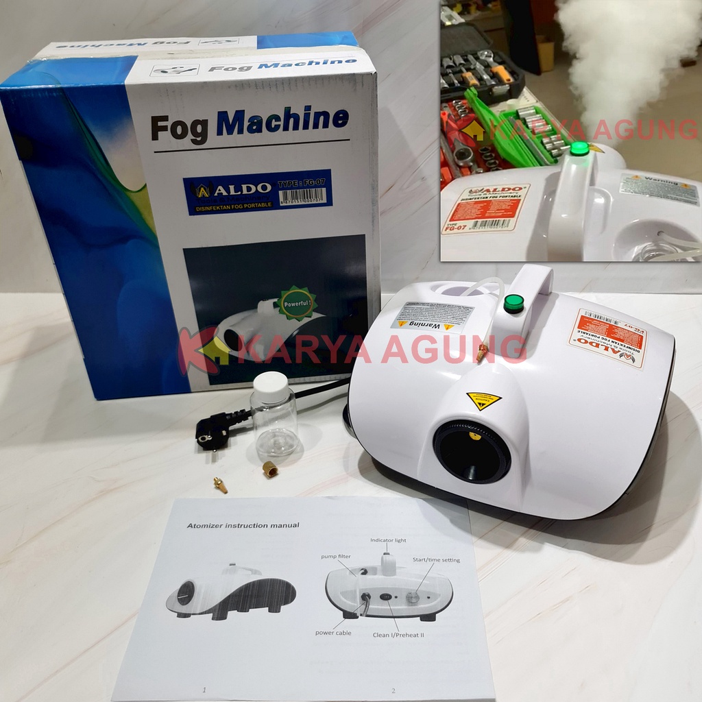 Jual Mesin Semprot Fogging Disinfektan Asap Liquid / Alat Spray ...