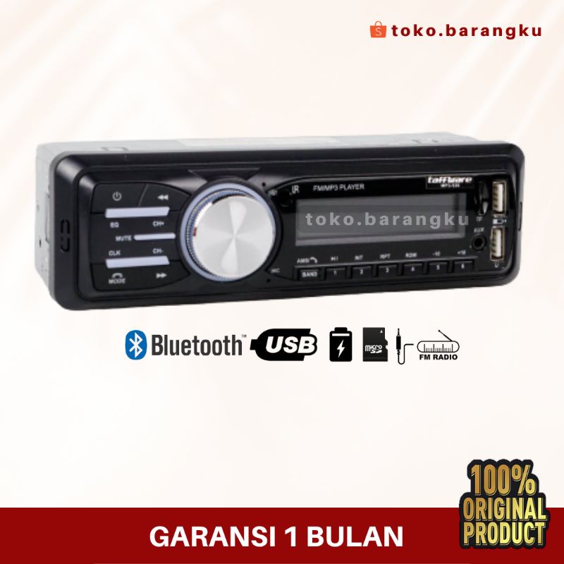 Jual Tape Mobil Single Din Player Bluetooth USB FM Radio Head Unit ...