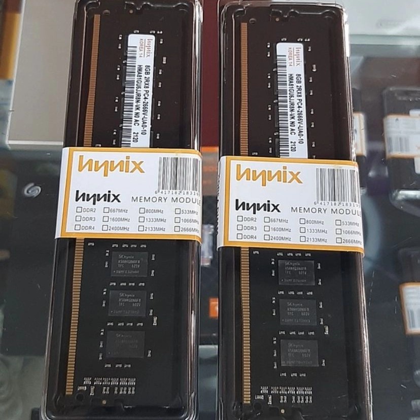 Jual RAM PC DDR4 8GB 2666MHz PC 25600 HYNIX LONGDIMM - MEMORY PC | Shopee Indonesia