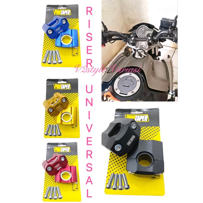 Jual RISER RAISER PENINGGI STANG PROTAPER ORIGINAL DUDUKAN STANG CBR ...