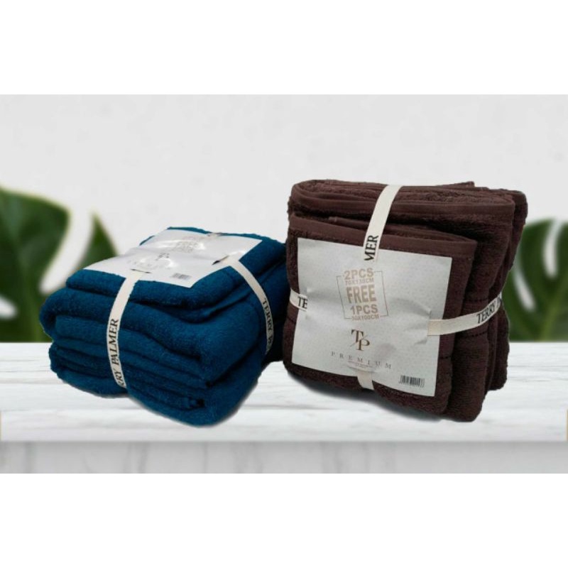 Jual Terry Palmer Set Handuk Premium Isi 3 (2 jumbo, 1 sedang) | Shopee ...