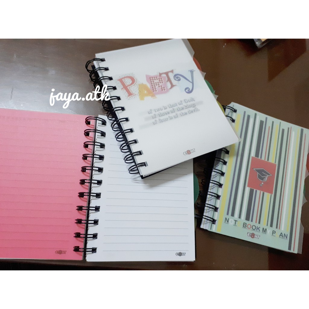 Jual Notebook - Buku Catatan - Buku Saku A6 120lembar Index | Shopee ...