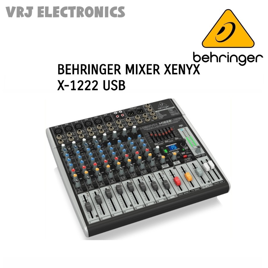 Jual Mixer Audio USB Behringer Xenyx X1222USB X1222USB X-1222 | Shopee ...