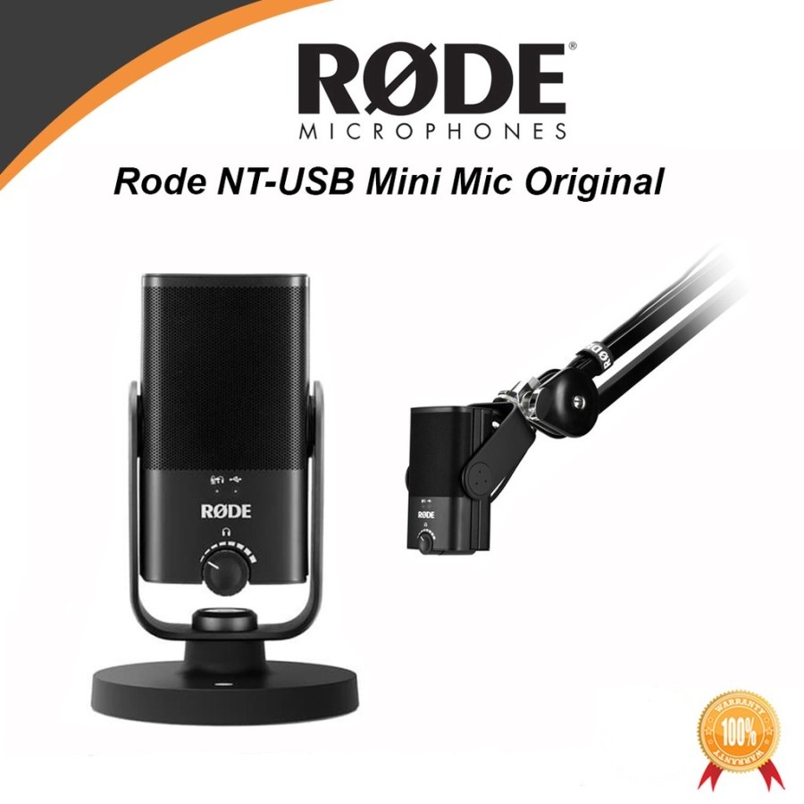 Jual Rode NT-USB Mini NT USB Microphone Original NTUSB Mic | Shopee ...