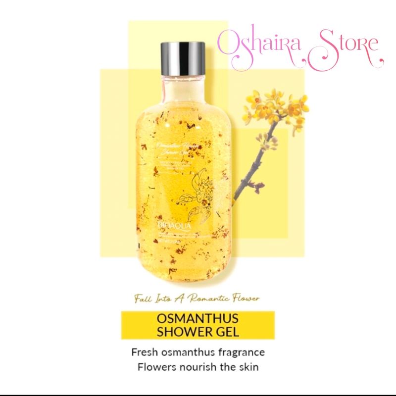 Jual BIOAQUA OSMANTHUS FRESH PETALS SHOWER GEL 250 ML | Shopee Indonesia