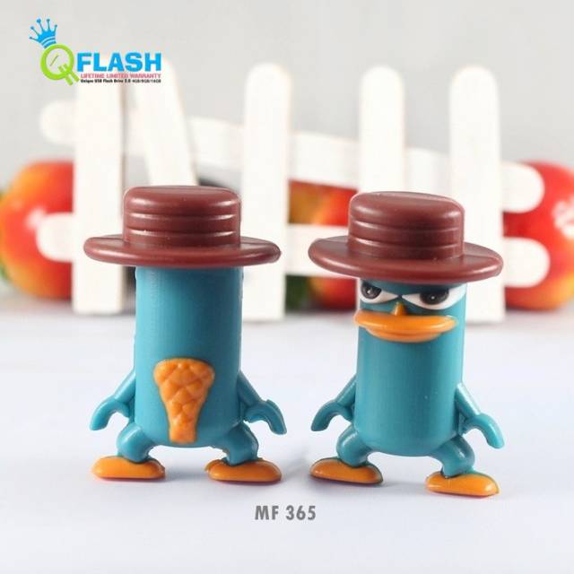 Jual FLASHDISK KARAKTER PERRY THE PLATIPUS (MF 365) 8GB, 16GB, 32GB ...