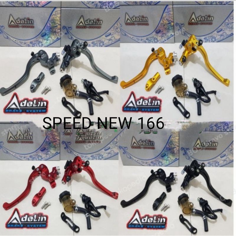 Jual PAKET MASTER REM DEPAN TABUNG PISAH ADELIN FUL CNC KIRI/KANAN RADIAL PX1 17,5MMA RADIAL ...