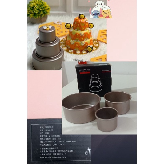 Jual loyang suncity cake susun mini | Shopee Indonesia