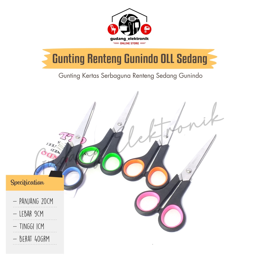 Jual Gunting Kertas Serbaguna Gunting Tajam Gunting Besar Gunting Kecil ...